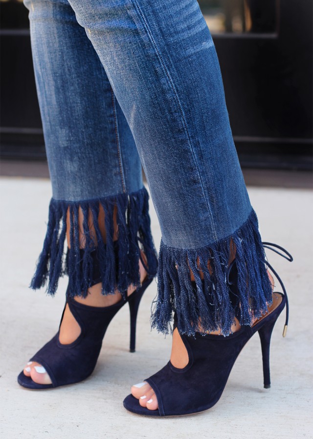 DIY Frayed Denim – Honestly WTF