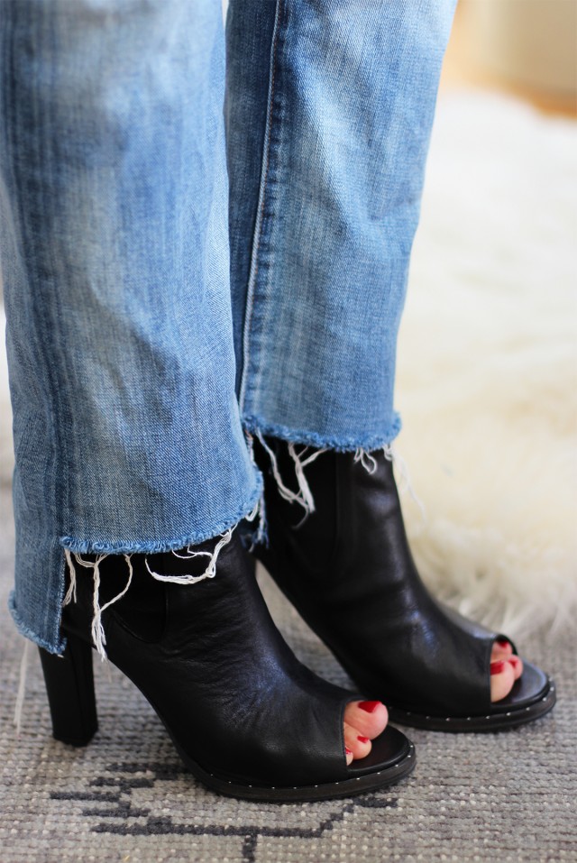 DIY Uneven Denim Hem – Honestly WTF