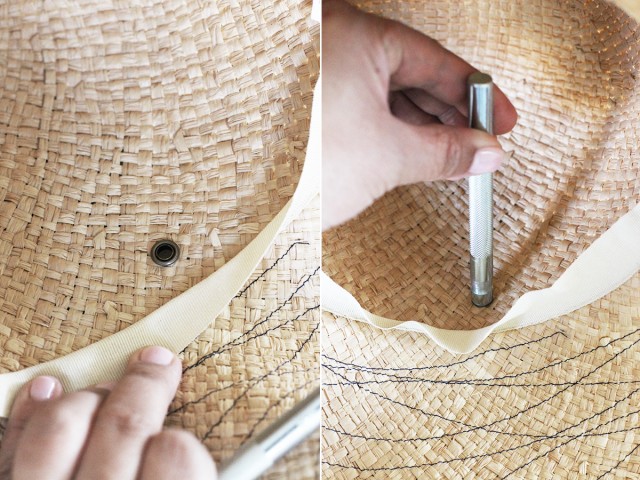 DIY Fringed Raffia Hat With Lola Hats – Honestly WTF