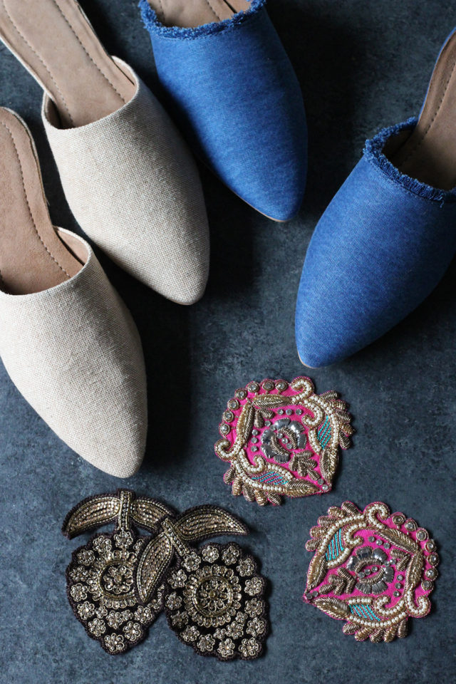 DIY Embellished Mules – Honestly WTF