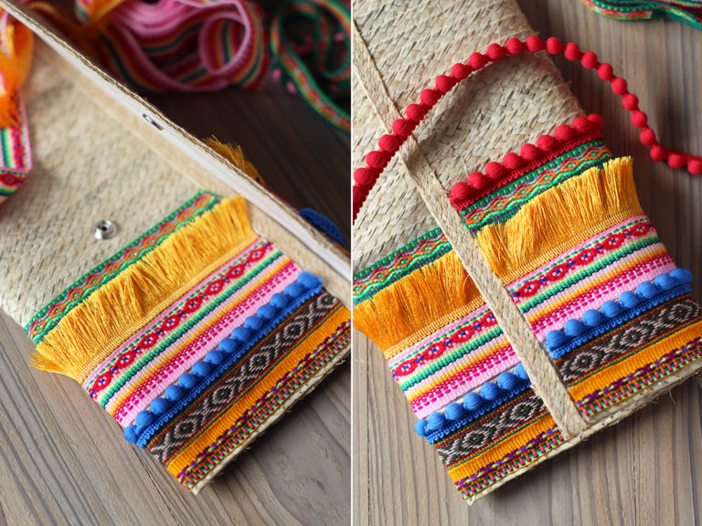 DIY Embellished Straw Clutch – Honestly WTF