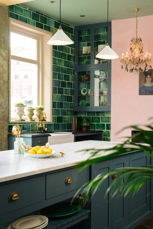 A Pink & Green Kitchen – Honestly WTF