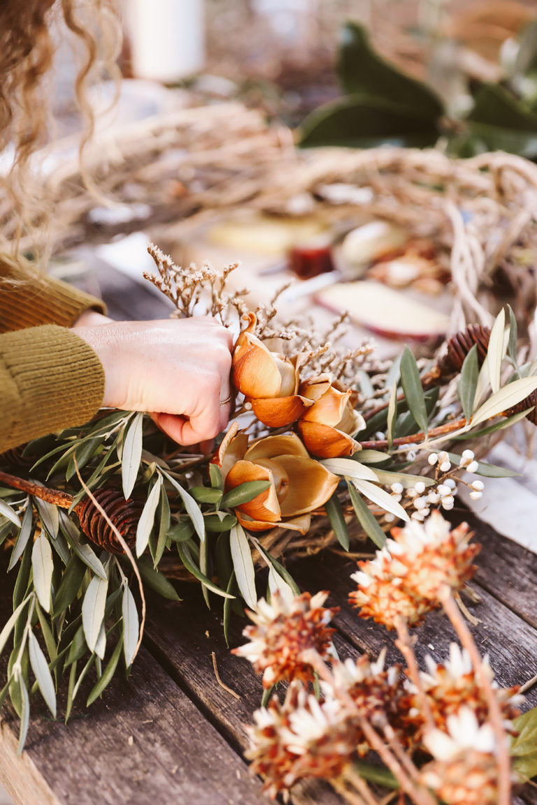 DIY Winter Wreath Workshop – Honestly WTF