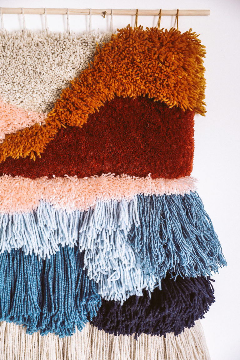 DIY Latch Hook Wall Hanging – Honestly WTF