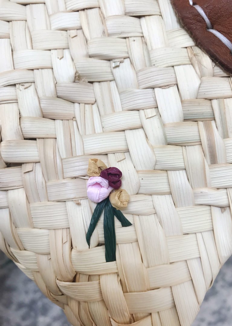 DIY Embroidered Straw Bag – Honestly WTF