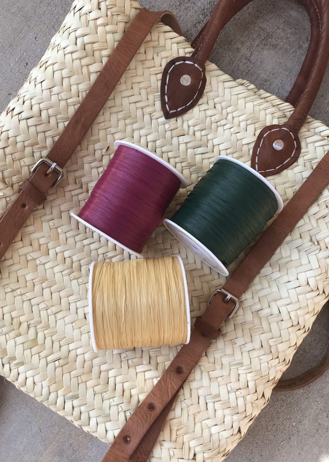 DIY Embroidered Straw Bag – Honestly WTF