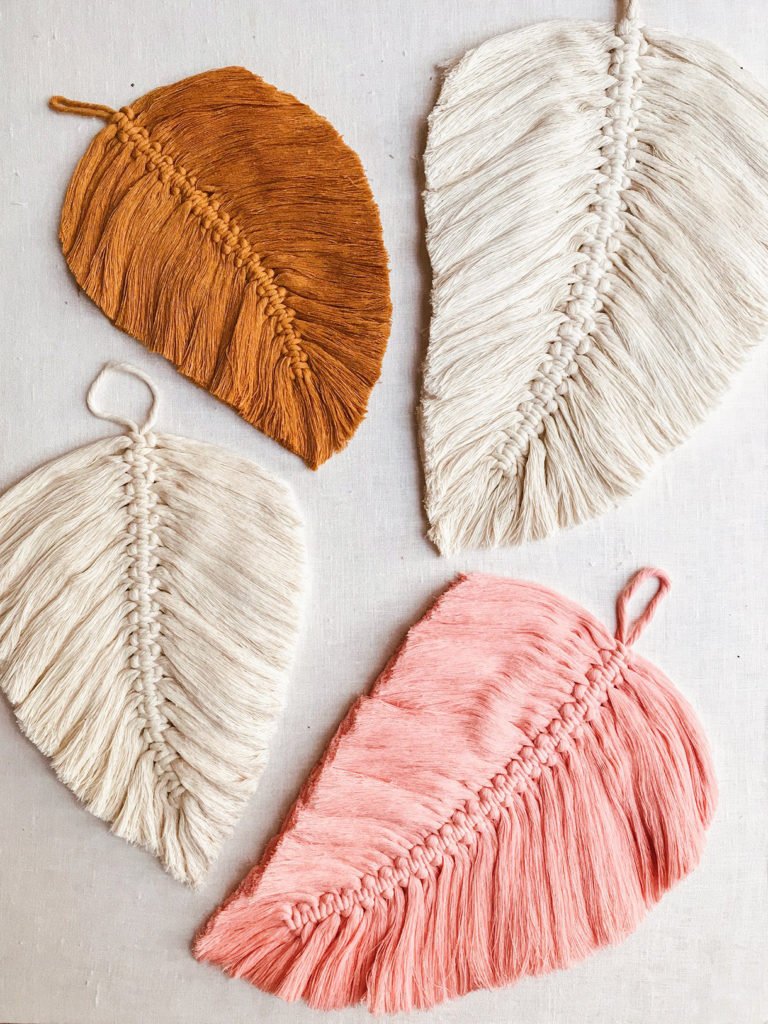 DIY Macrame Feathers - Honestly WTF