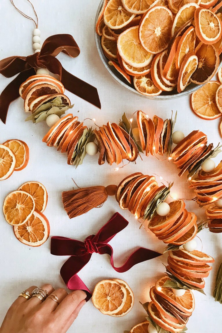 DIY Dried Citrus Garlands – Honestly WTF