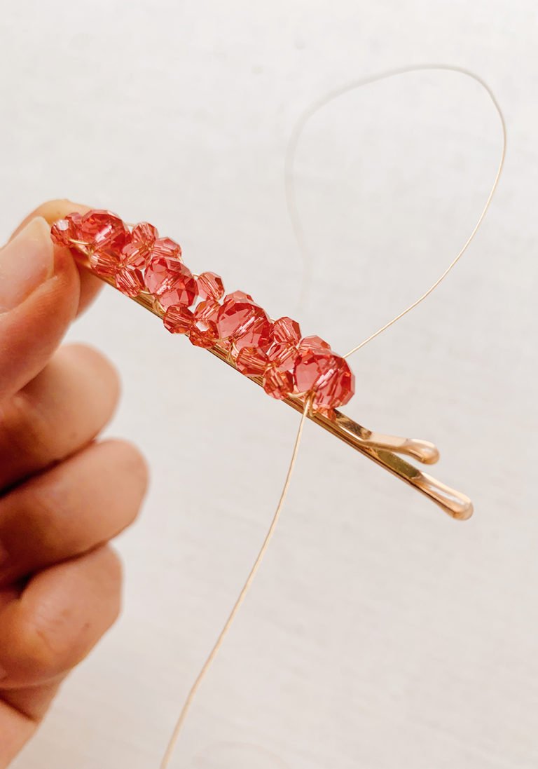 DIY Beaded Barrettes – Honestly WTF