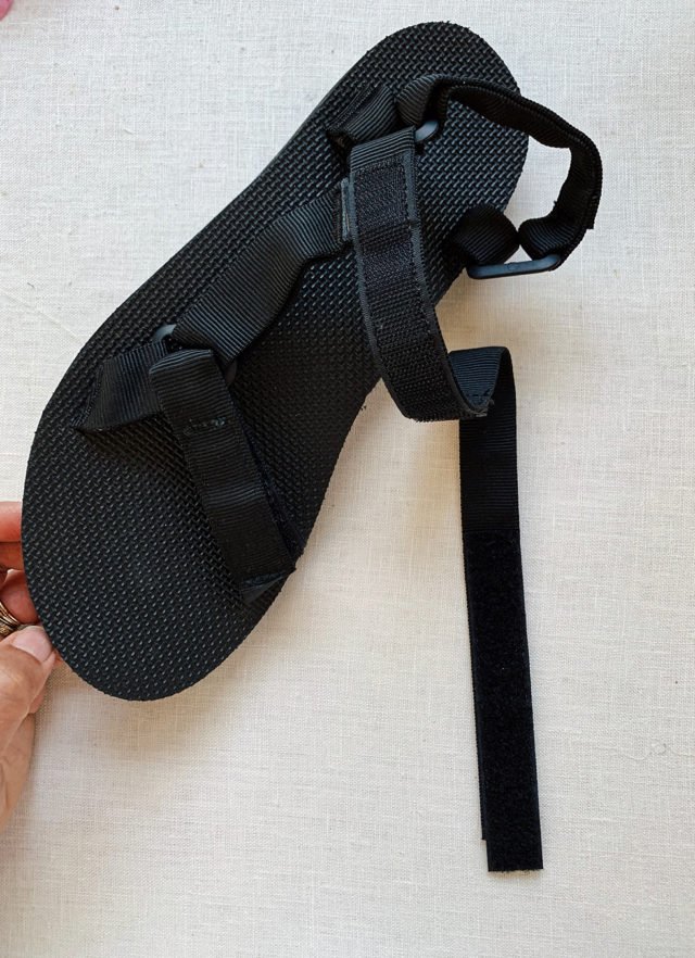 DIY Fabric Wrapped Teva Sandals – Honestly WTF
