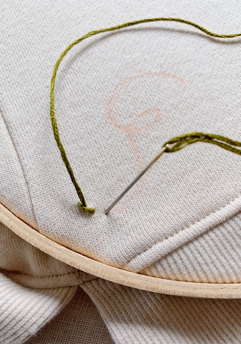 DIY Doodle Embroidered Sweatshirt – Honestly WTF