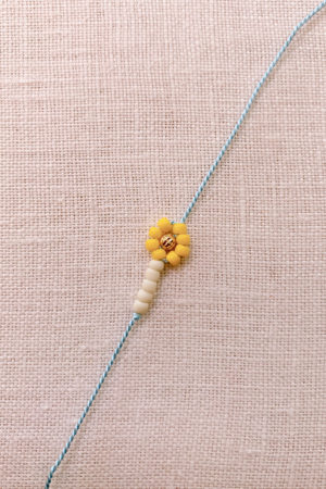 DIY Beaded Daisy Chain Bracelet – Honestly WTF