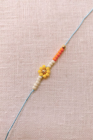 DIY Beaded Daisy Chain Bracelet – Honestly WTF