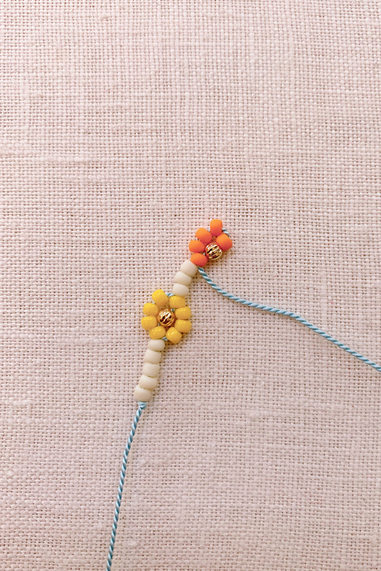 DIY Beaded Daisy Chain Bracelet – Honestly WTF