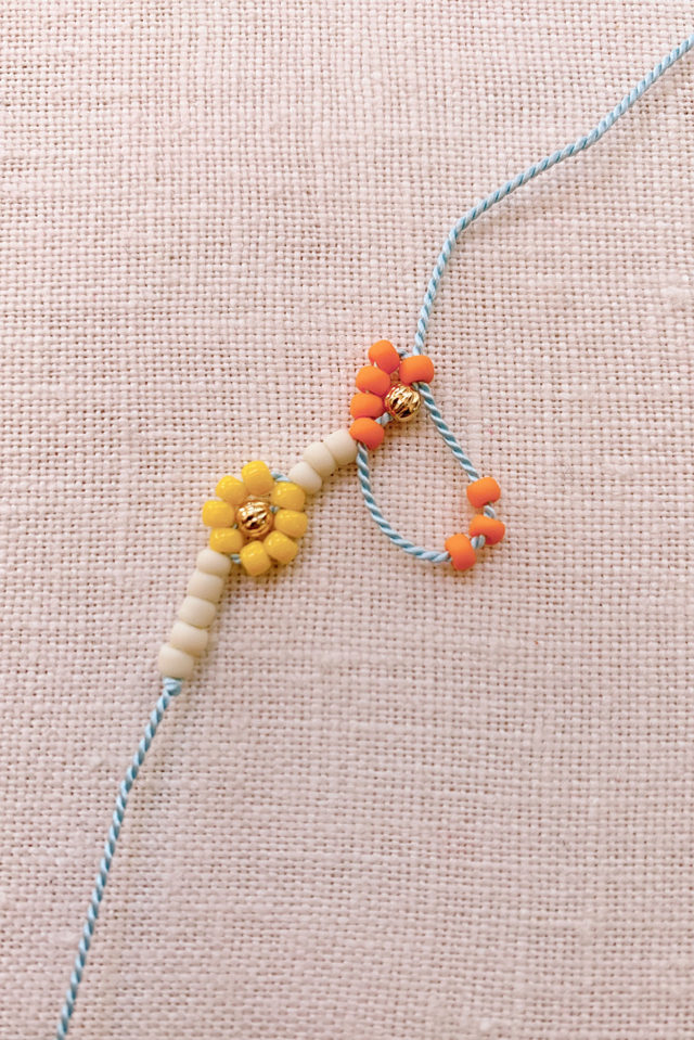 DIY Beaded Daisy Chain Bracelet – Honestly WTF