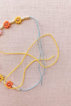 DIY Beaded Daisy Chain Bracelet – Honestly WTF