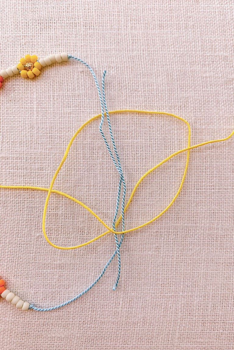 DIY Beaded Daisy Chain Bracelet – Honestly WTF