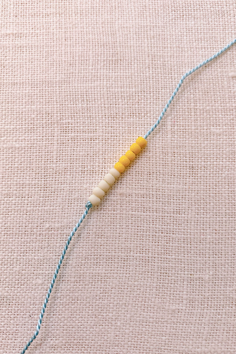 DIY Beaded Daisy Chain Bracelet – Honestly WTF