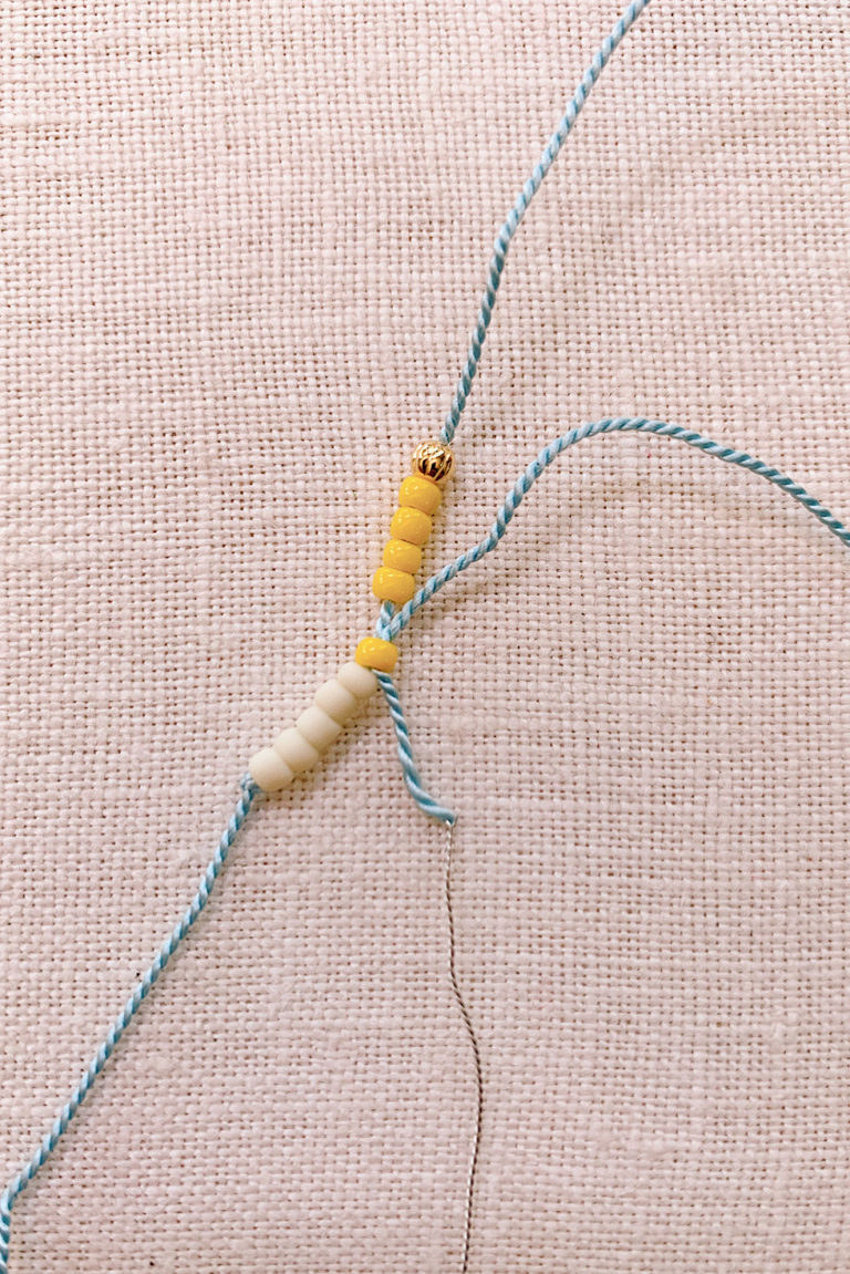 DIY Beaded Daisy Chain Bracelet – Honestly WTF