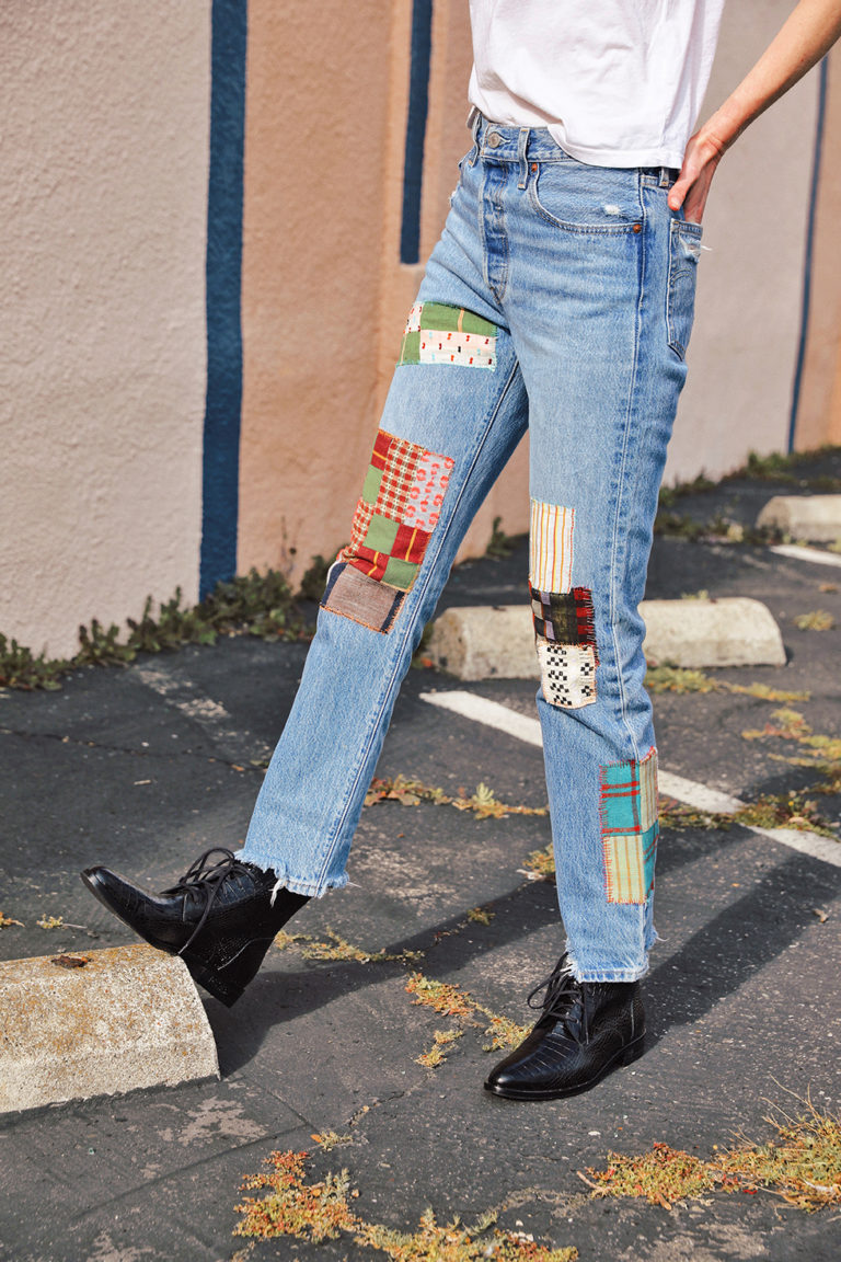 DIY Patchwork (+Upcycled) Denim - Honestly WTF
