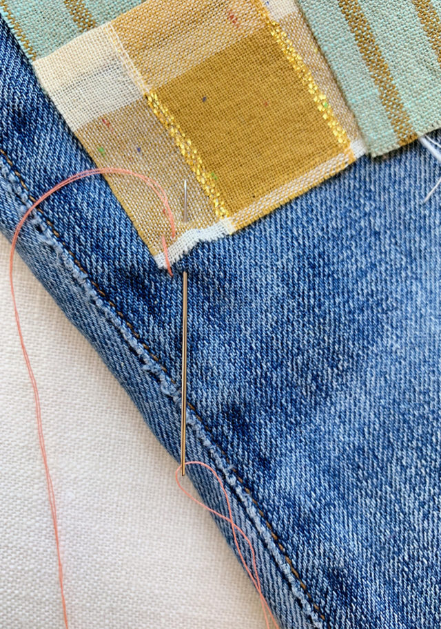 DIY Patchwork (+Upcycled) Denim - Honestly WTF