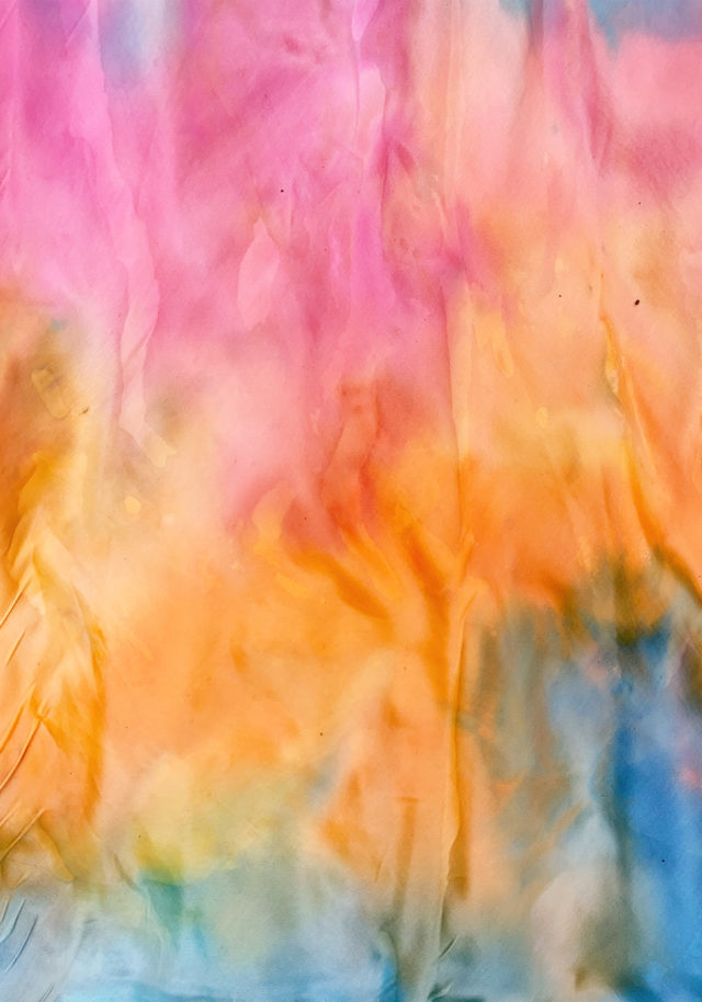 DIY Tissue Paper Tie Dyeing – Honestly WTF