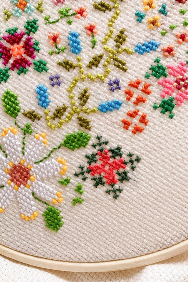 DIY Cross Stitching with a Pattern – Honestly WTF