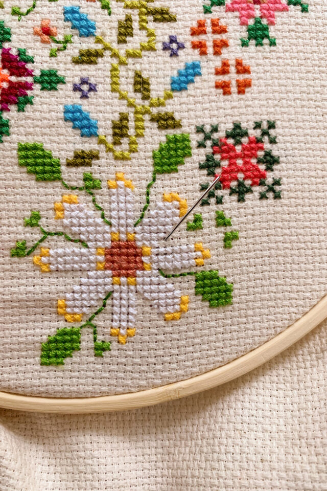 DIY Cross Stitching with a Pattern – Honestly WTF