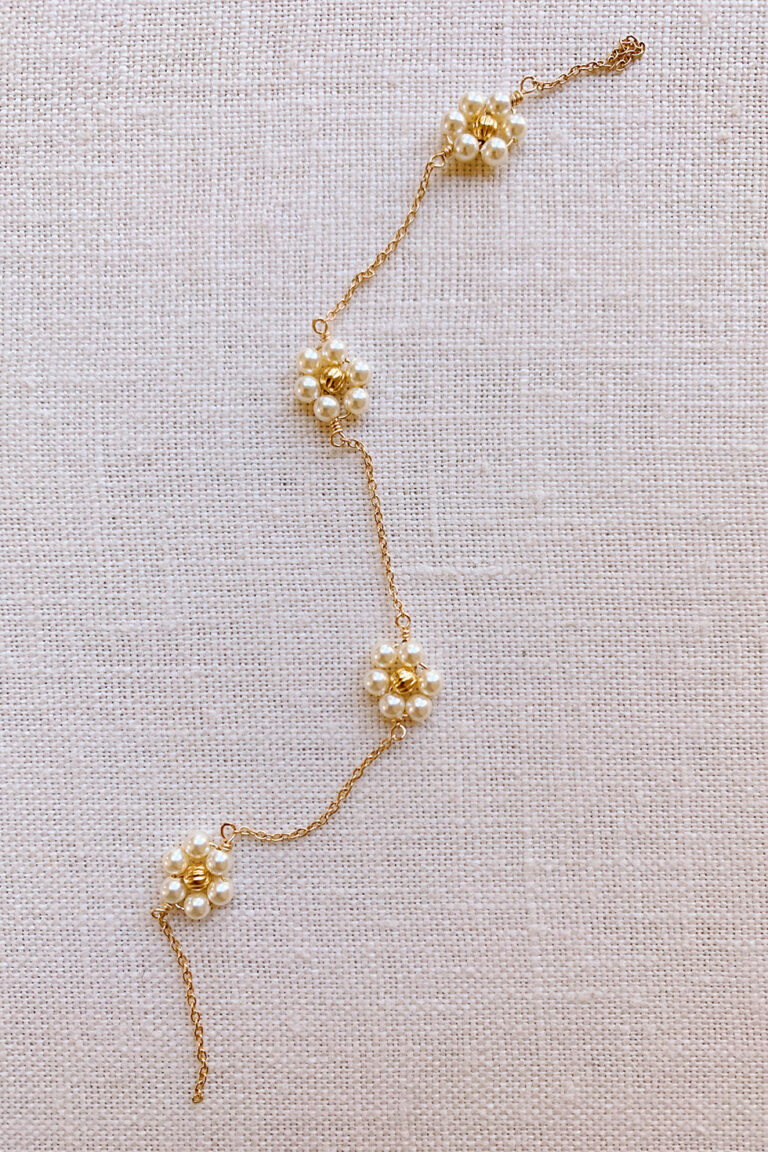 DIY Pearl Daisy Chain Necklace – Honestly WTF