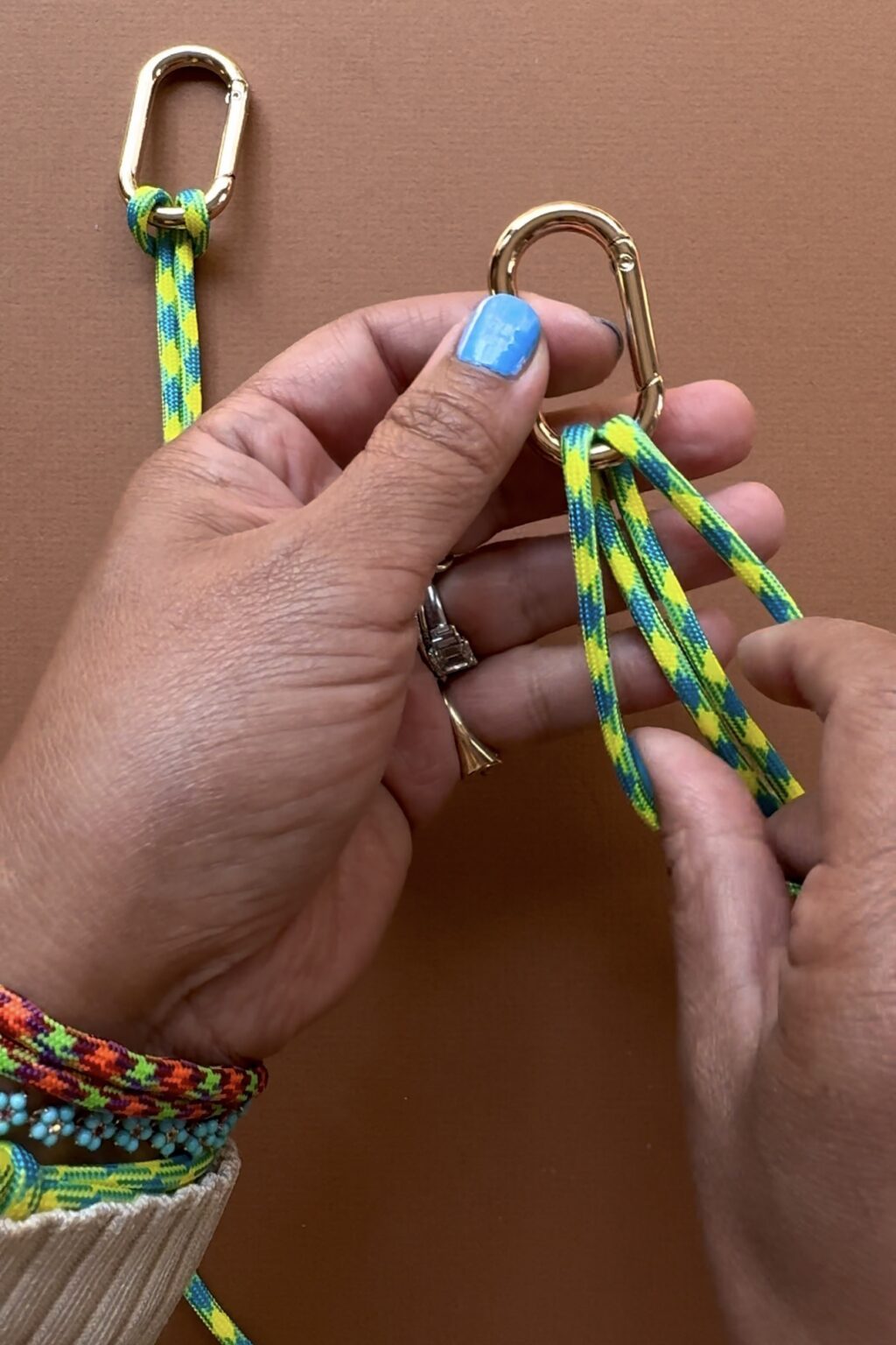 AGJ x HWTF: DIY Knotted Bag Strap – Honestly WTF