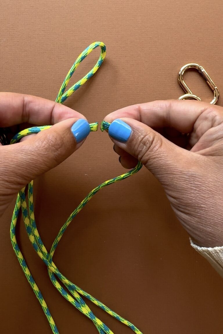 AGJ x HWTF: DIY Knotted Bag Strap – Honestly WTF