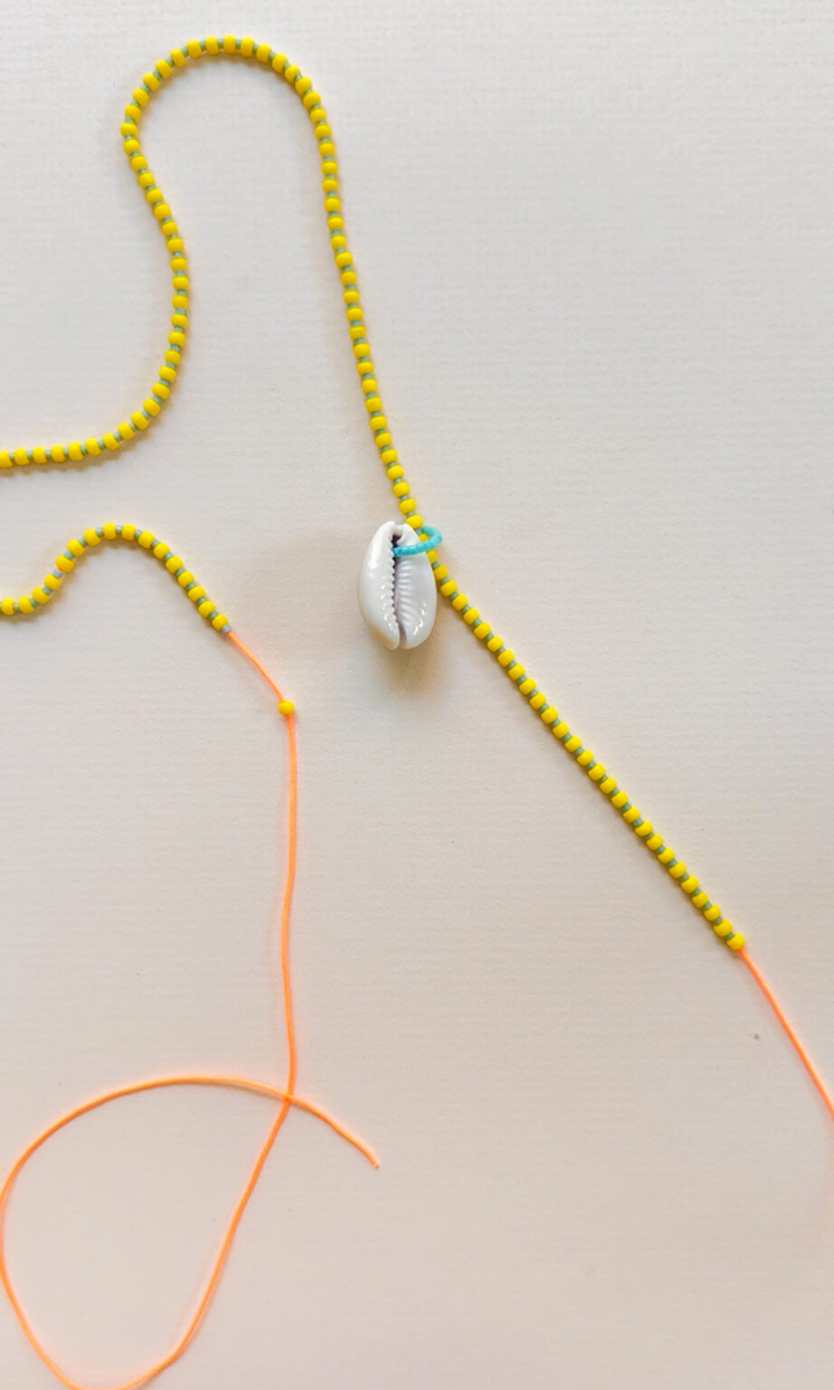 DIY Beaded Shell Necklace – Honestly WTF